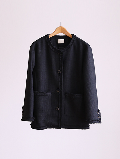 안나키즈 mu round tweed JK_2c