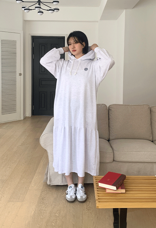 리치무드 로로 hoodie long ops (2color)