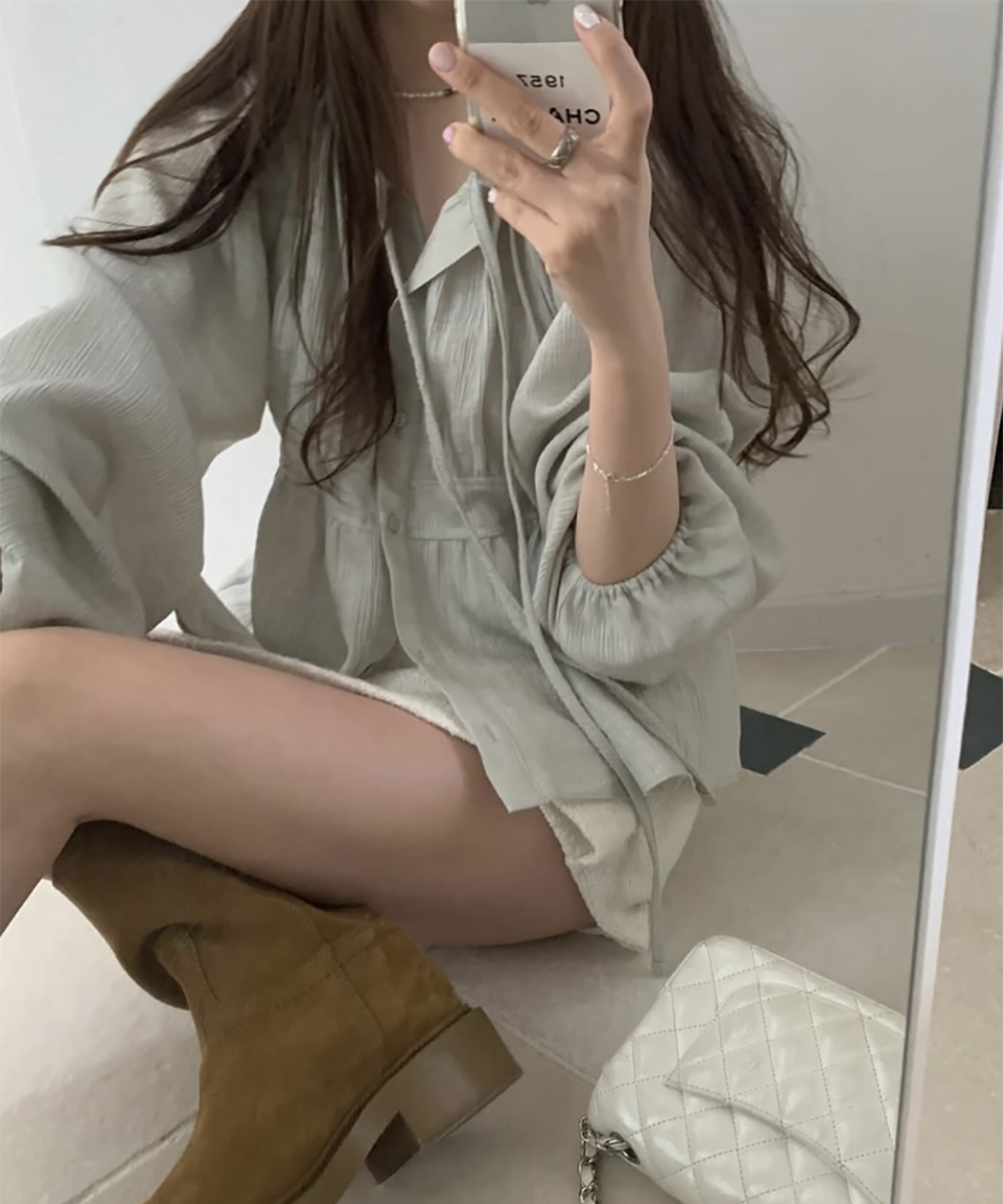 버나뎃 Pyt 쥬쥬 블라우스 (2col) 프영띵 프리티영띵