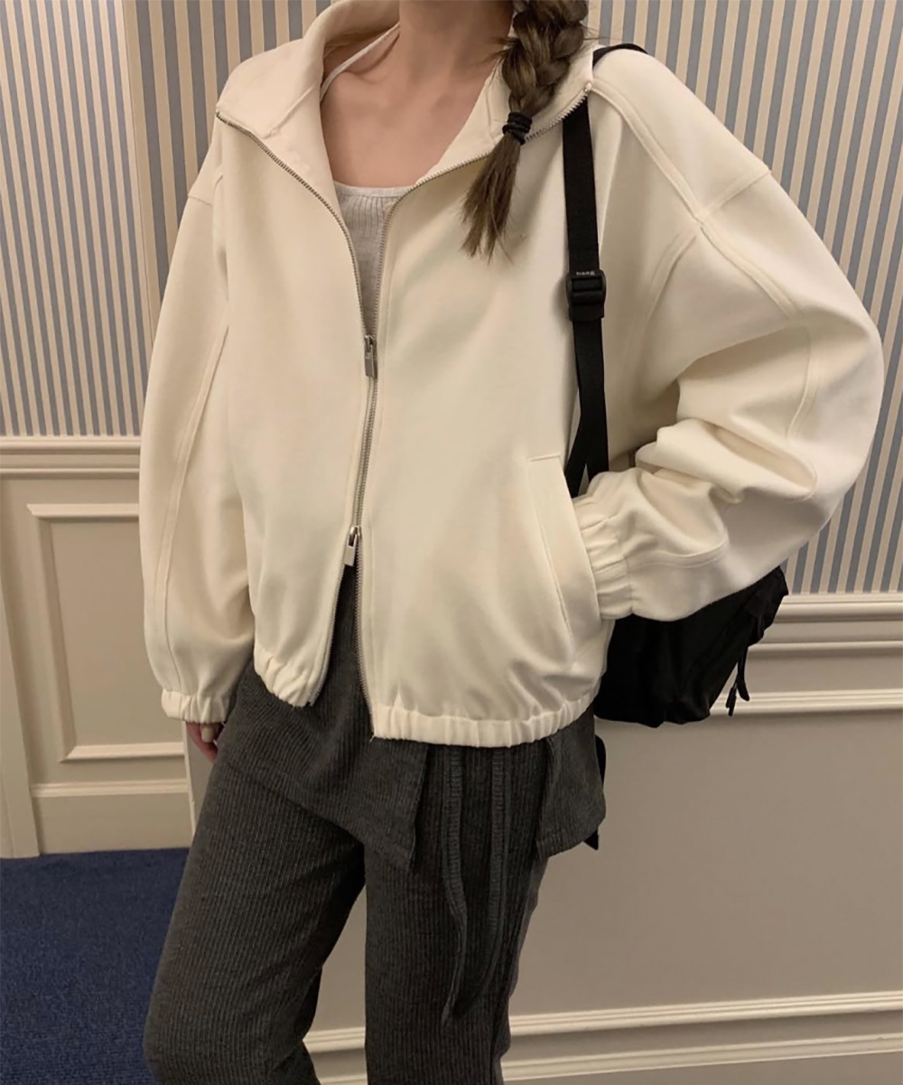 버나뎃 [당일 아이]멜라운지 이즈 카라 집업 (2col) mellounge