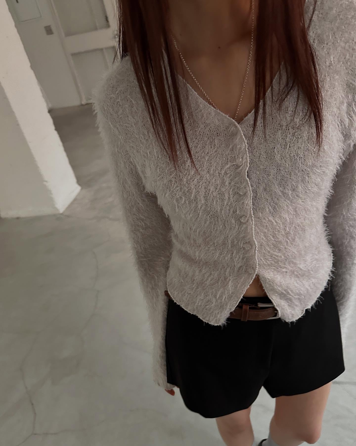 지니즈 25ss 웨어러블 바오 가디건 (3color)