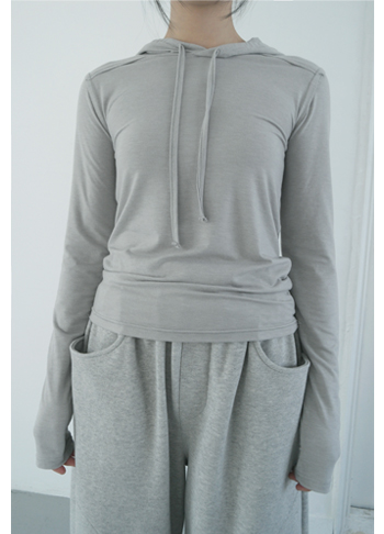 에프터먼데이 cutting line hoodie (2c)