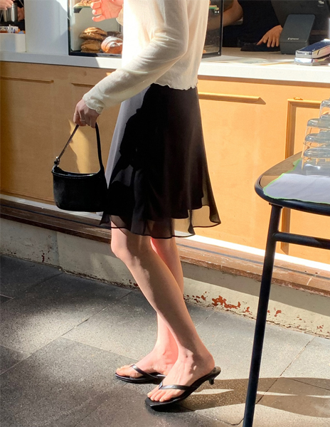 가내스라 리테 미디스커트 (2color/S-M)