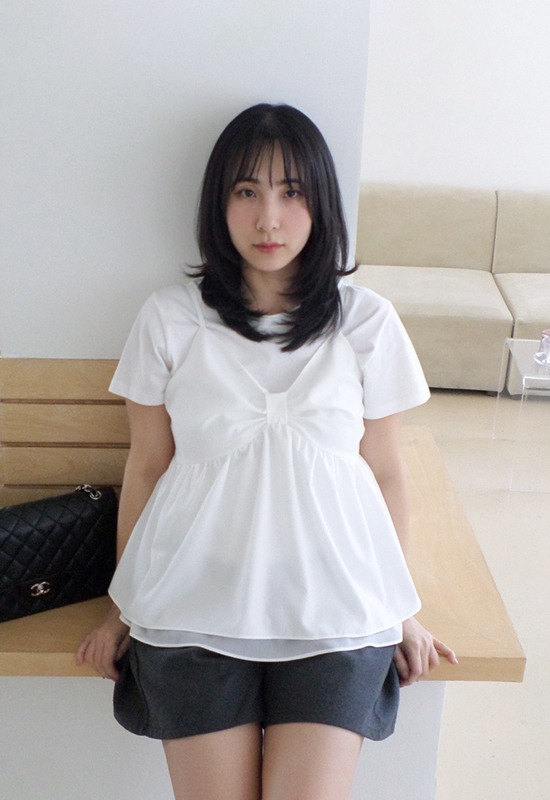 리치무드 애리 bustier bl (2color)