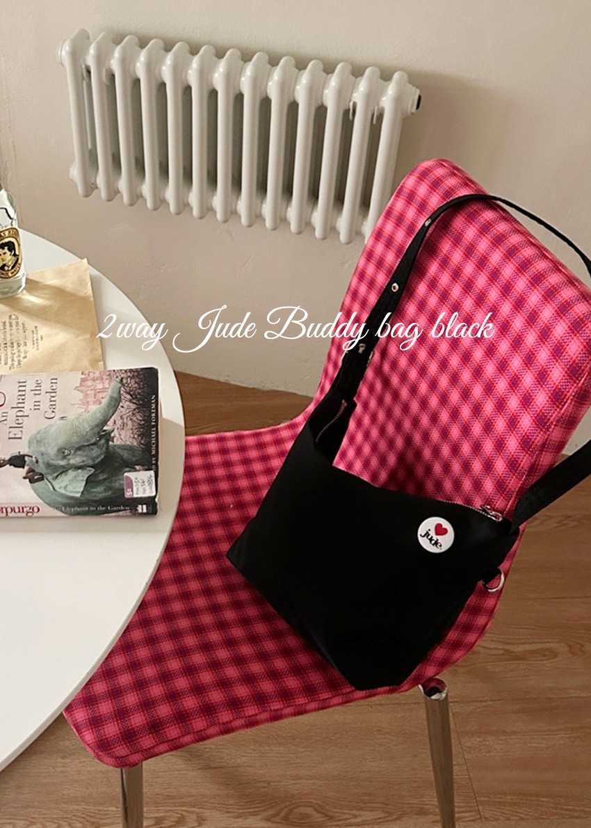 모어쥬드 2way Jude Buddy bag black 6차 입고