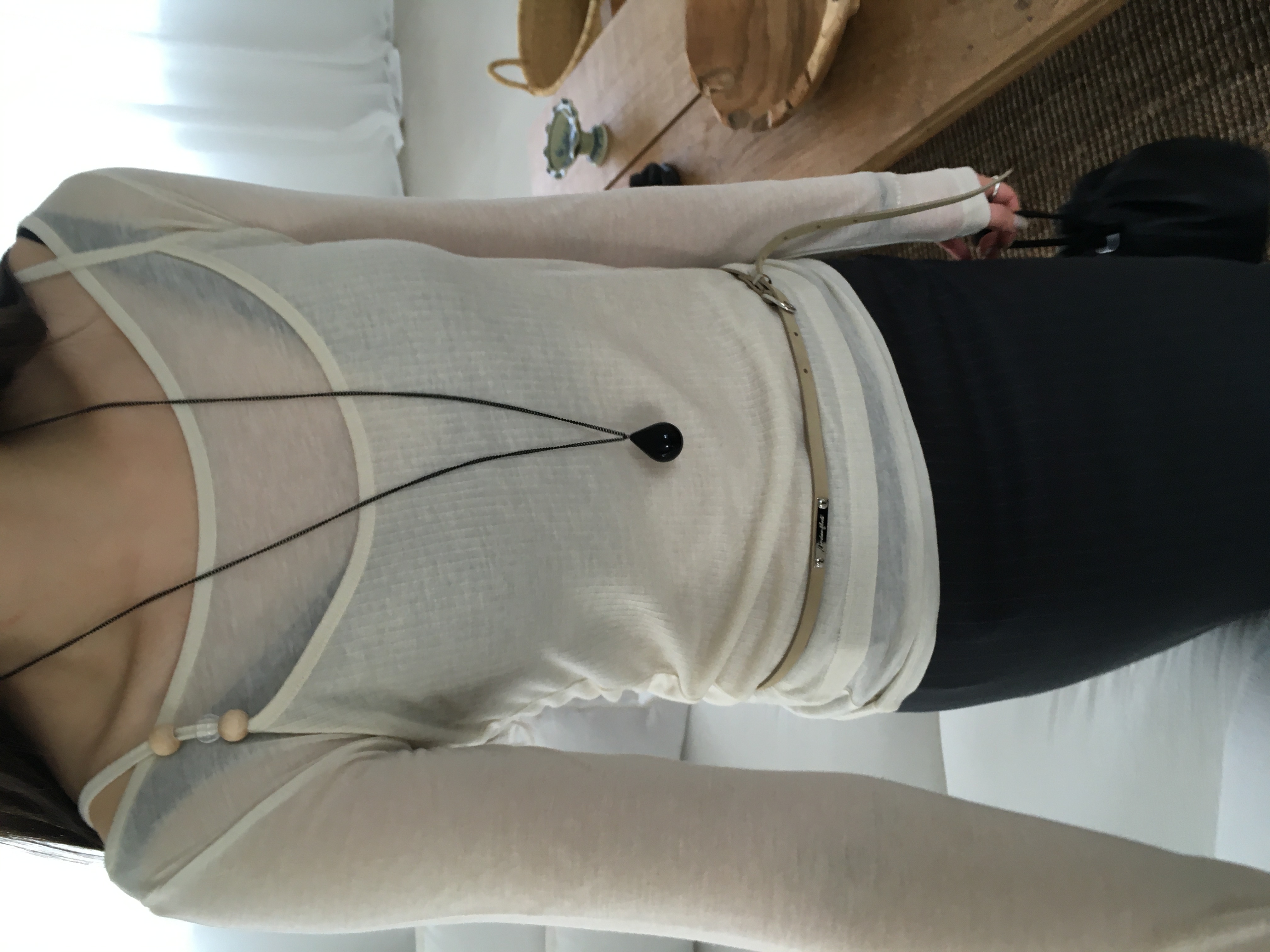 노프 wood layered tee (4color)