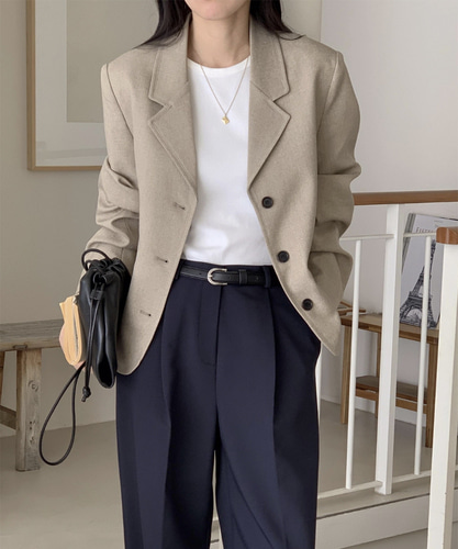 버나뎃 플러터 모스트 자켓 (2col) flutter