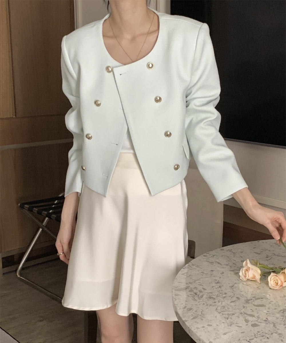 버나뎃 플러터 스무디 자켓 (2col) flutter