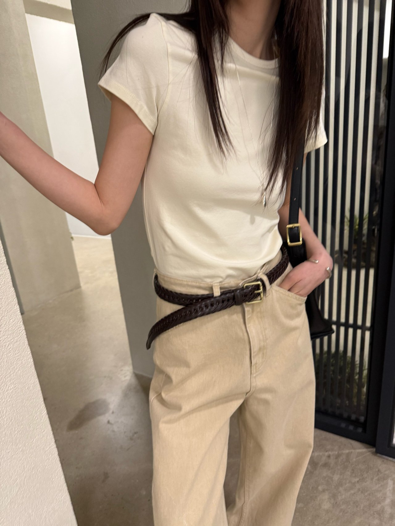 리스 rena short sleeve tee (5color)