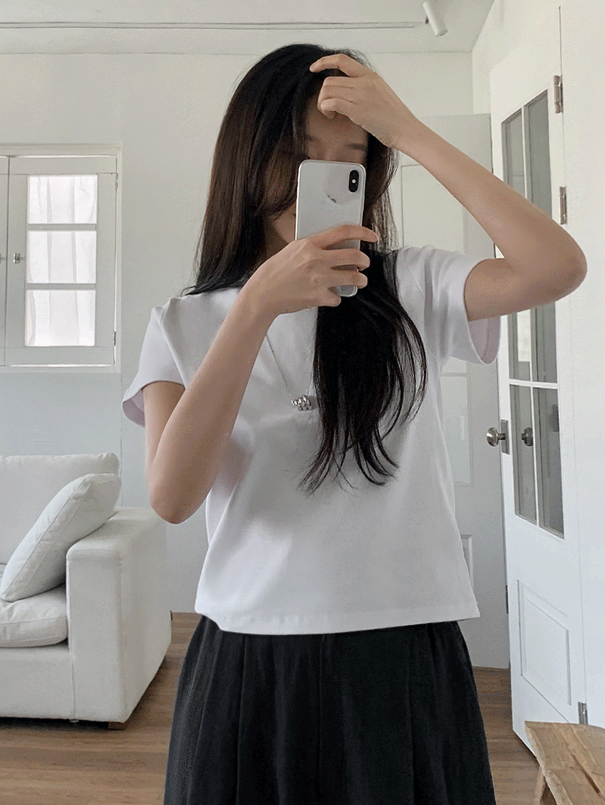 어리틀빗 regular basic 1/2 t-shirt (5color)