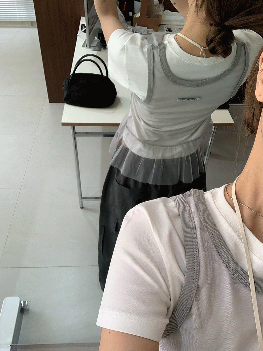 유연룸 아워 레이어드 set(2color)