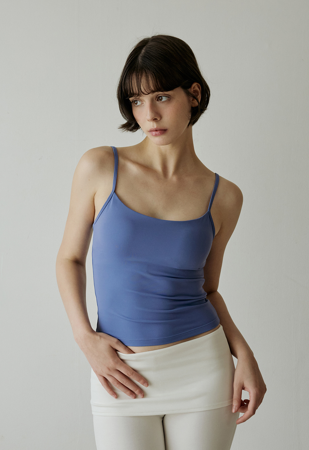 콘치웨어 베이직 크롭 슬리브리스 (5colors)