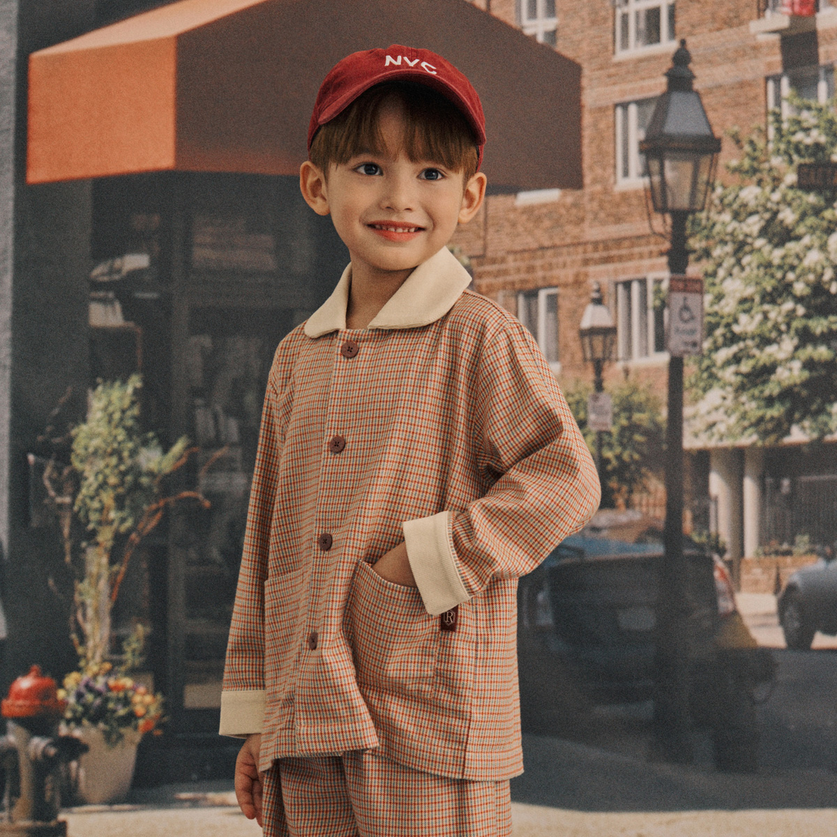 오르시떼 아동 G039 에픽 긴소매 파자마 세트