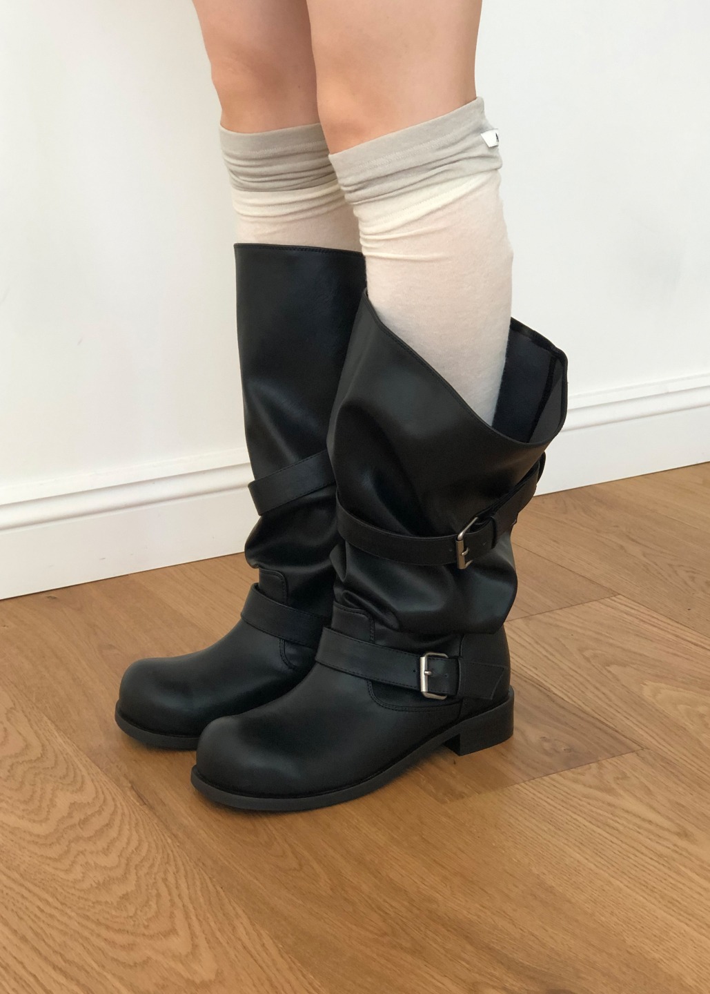 릿킴 FLUID BUCKLE BOOTS