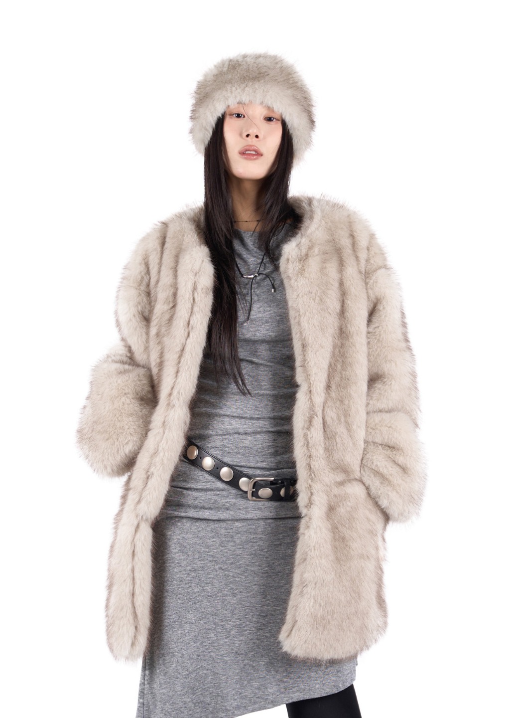 릿킴 SHADOW FUR COAT