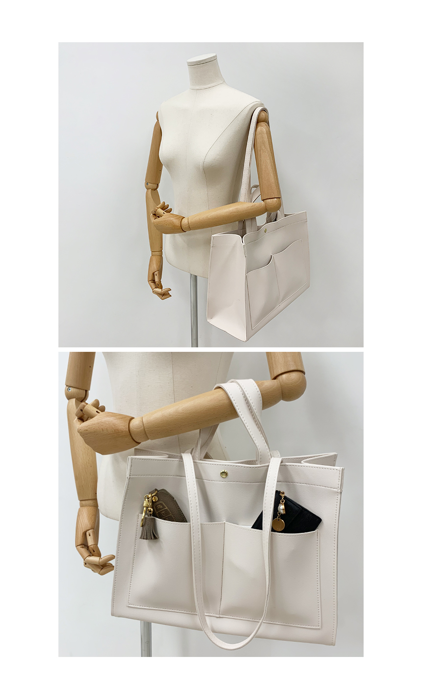 데일리바인 당일발송 8col 노트북 새학기 빅사이즈백 빅쇼퍼백 새학기 개강룩 숄더백 보부상가방 직장인 대학생 출근룩 데일리백 전공책가방 텀블러백 투포켓 Mo1931