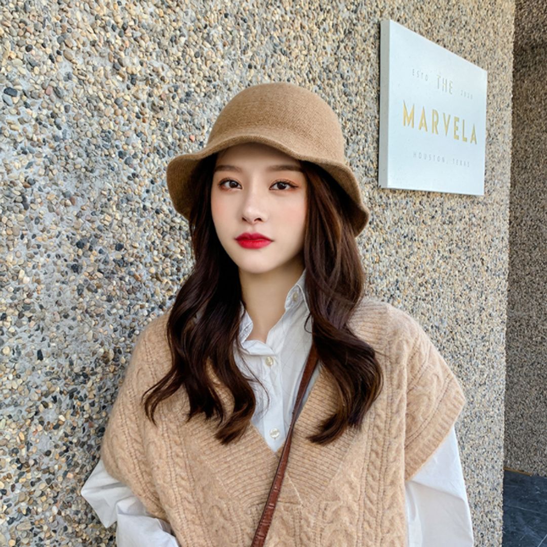 당일출고9컬러 아람 라이트 벙거지 모자 양면 버킷햇 니트 챙모자 봄 여름 여성 햇빛 차단 겨울 가을