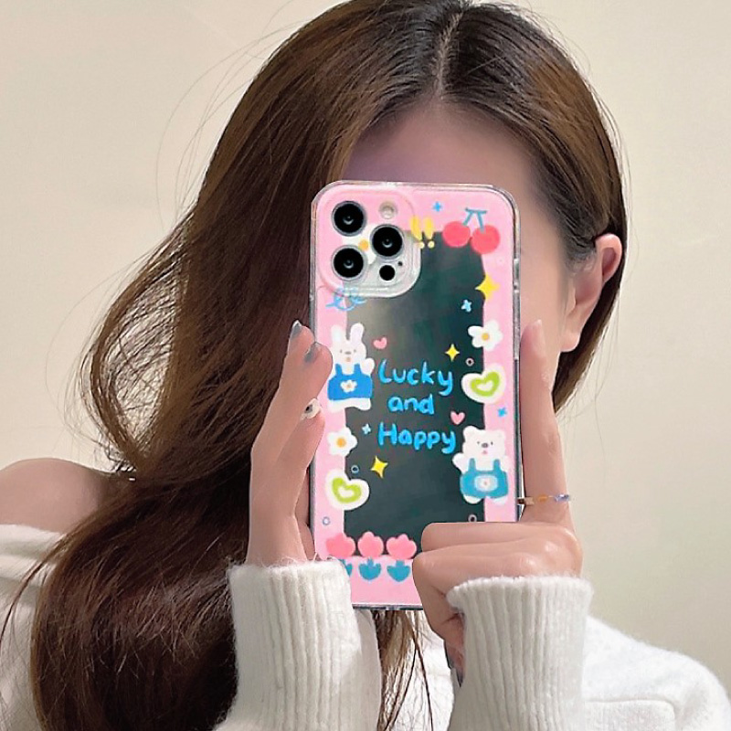 나인틴프라이데이 직진⭐ 미러 거울 케이스 럭키 핑크 갤럭시 Z플립3 Z플립4 Z플립5 지플립3 지플립4 지플립5 제트플립3 제트플립4 제트플립5 폰케이스 플립3 플립4 플립5