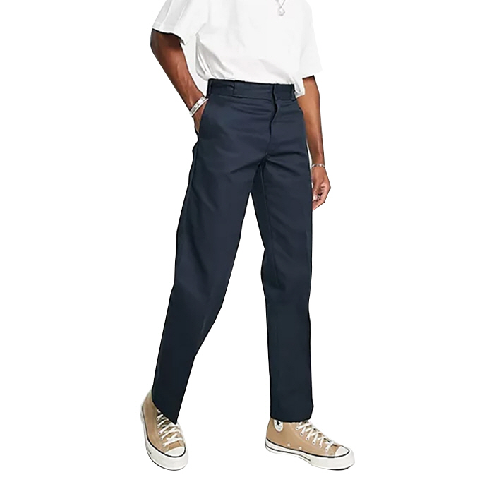 포스티 - 디키즈 874 트윌 워크 팬츠 오리지날 네이비 블루 / 874-NV