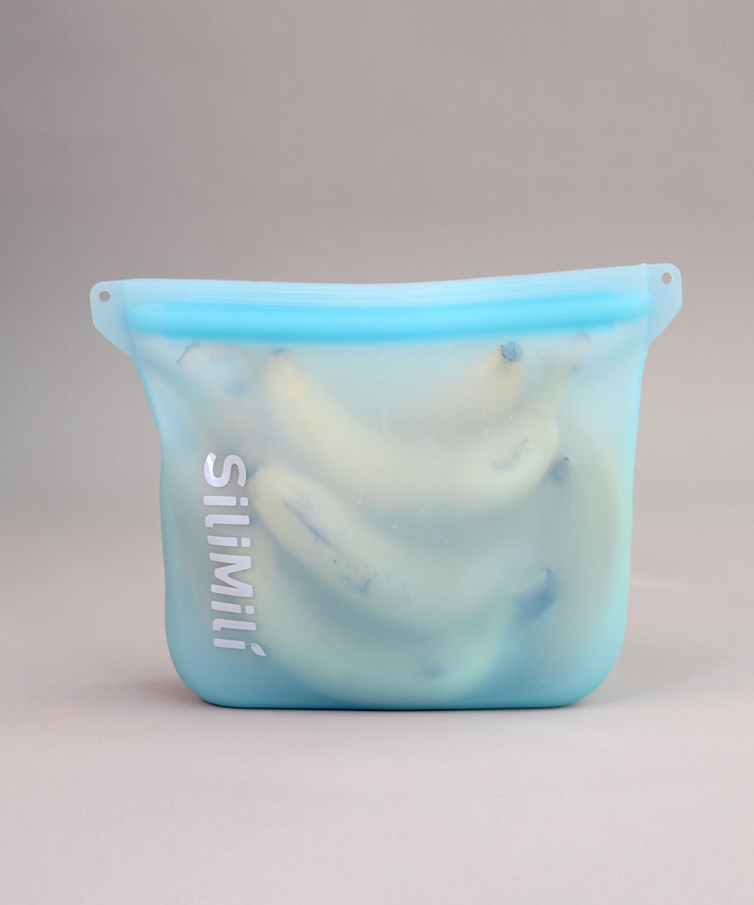 실리밀리 오리지널 스탠딩 실리콘 지퍼백 2000ml 대용량얼음보관손질야채보관열탕냉동