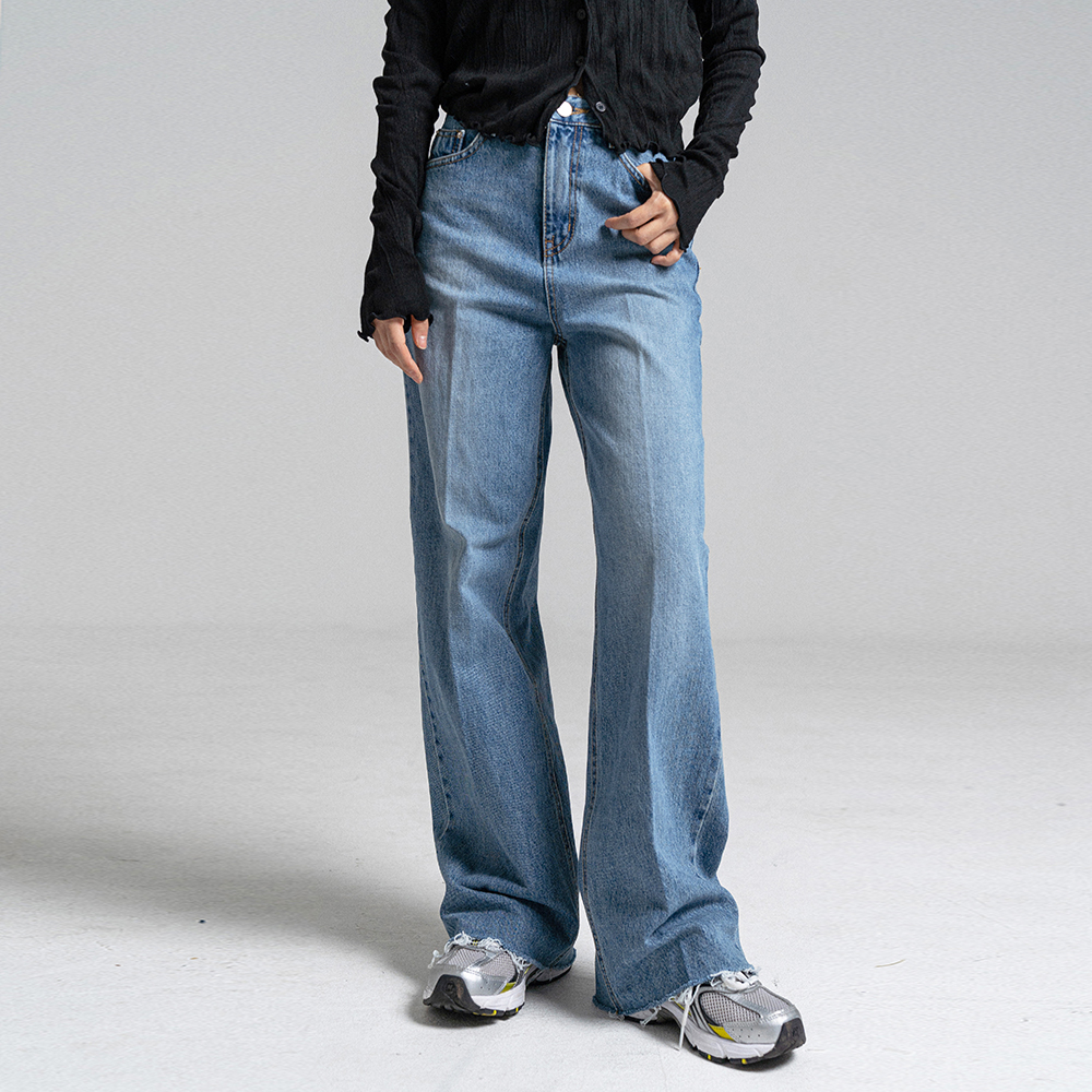 판도라핏 [WIDE] Moment Jeans