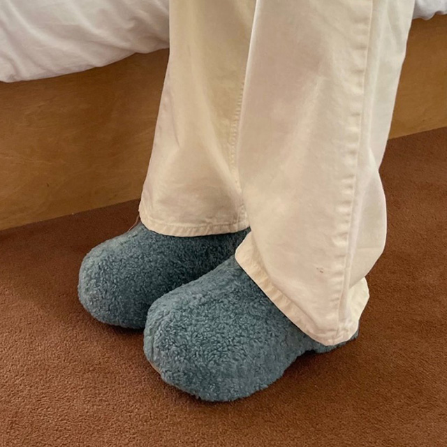 다미님 통굽6cm 키높이 슬리퍼 가보시 양털 퍼 라운드 절개 어그 샌들 부츠 로퍼 뮬 블로퍼 거실화 사무실 실내화 미용실 뽀글이 겨울 스트랩 거실화 리본 체크 배색 무지