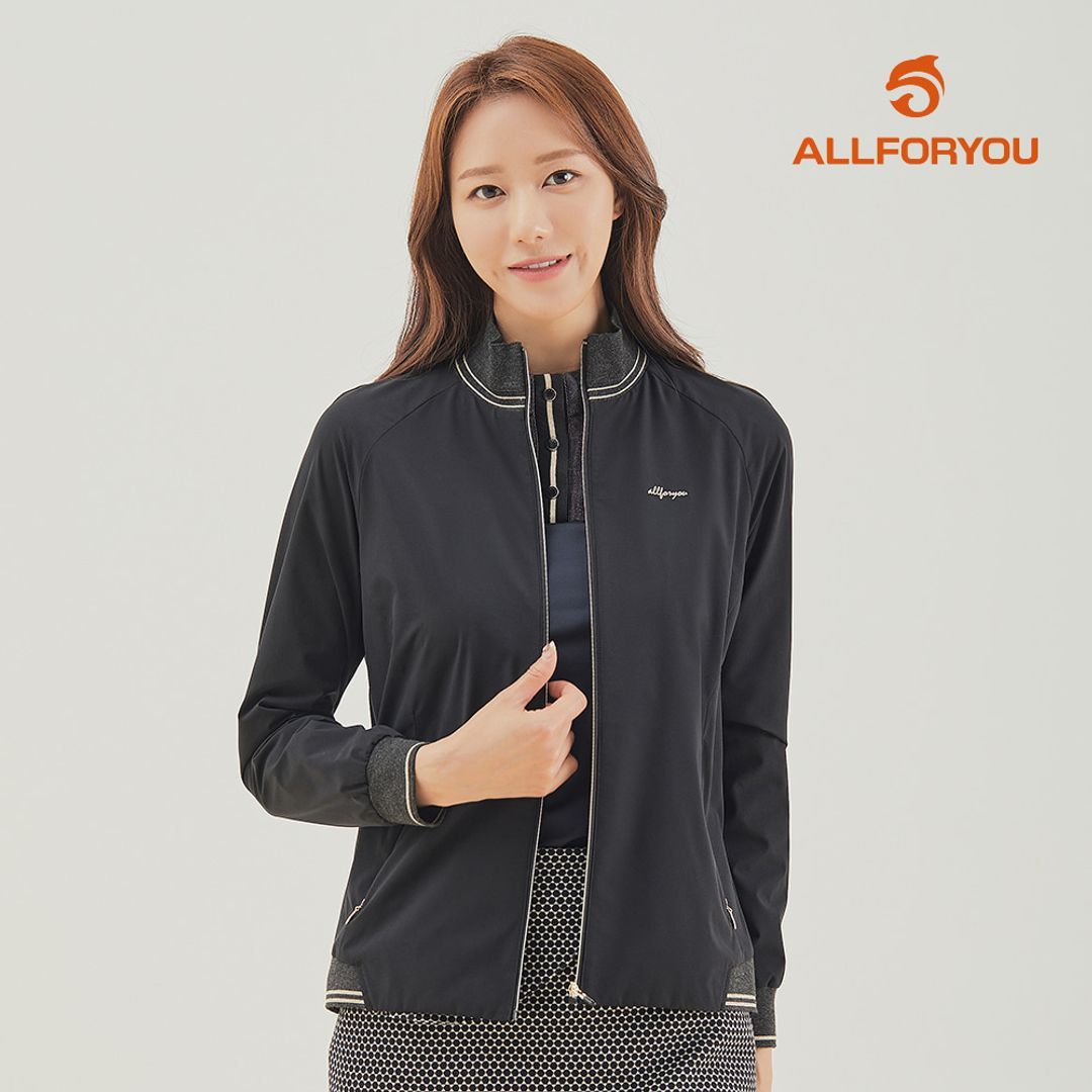 포스티 올포유 모델착장 여성 블루종 점퍼 Awjuk7461 199g