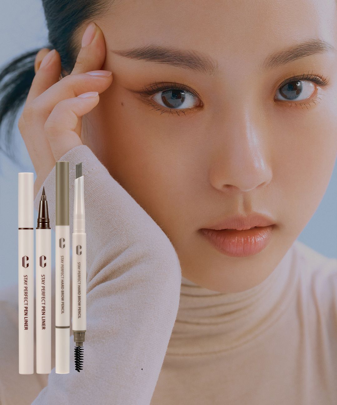직잭단독set 클리오 스테이 퍼펙트 펜 라이너브로우 펜슬