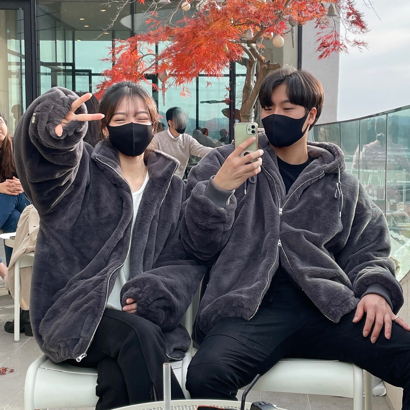 비바블 왕고퀄6컬러 누빔 밍크 퍼 후드 집업 후리스 커플룩 한겨울 겨울 커플 아우터 털 패딩 남녀공용 투웨이 퀄팅 오버핏 빅사이즈 루즈핏 커플티 양털 트레이닝 꾸안꾸 데일리