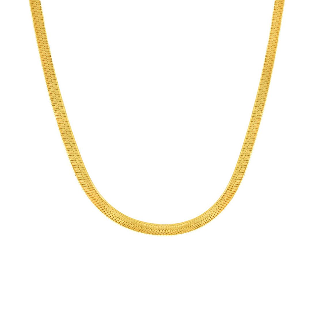 포스티 14k 스네이크 뱀줄 목걸이3mm