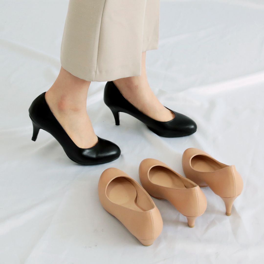 국산 발편한 데일리구두 면접구두 미들힐 뾰족코 둥근코 3cm5cm7cm 108가지 옵션