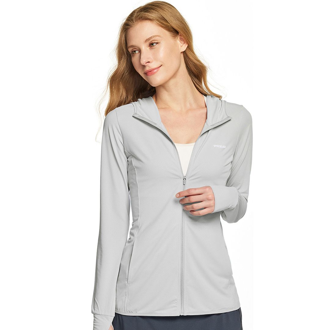 포스티 테슬라 후드 풀집업 자외선 차단 여름용 자켓 Tm Fsz24 S~3xl