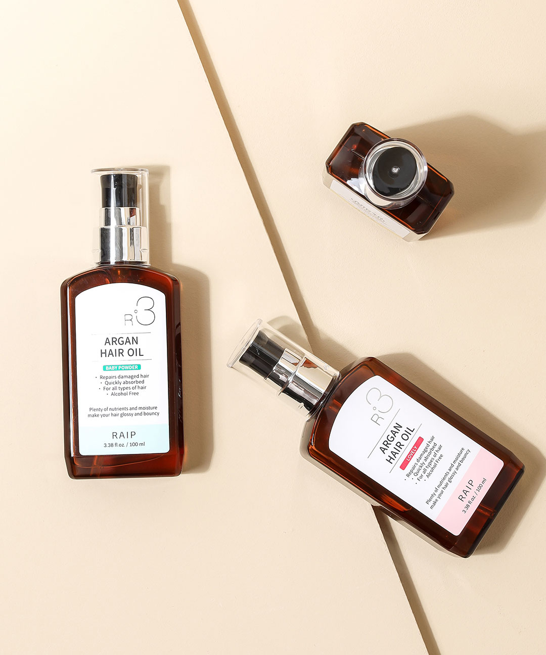 라입 라입 R3 아르간오일 헤어에센스 100ml 2개