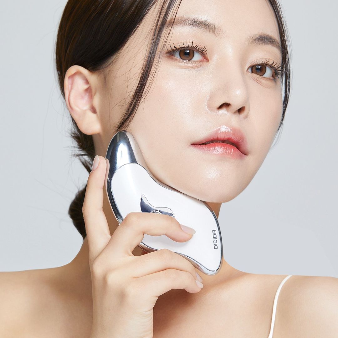 디디다 블링클 갈바닉 고주파 마사지기 괄사 얼굴 피부 페이스 마사지기 뷰티 디바이스 마사지 롤러 탄력기기 피부관리기 괄사기구