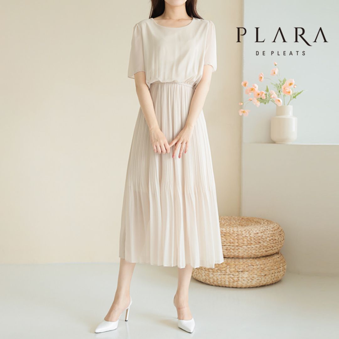 포스티 플라라 엔젤플리츠원피스pk2mop065a