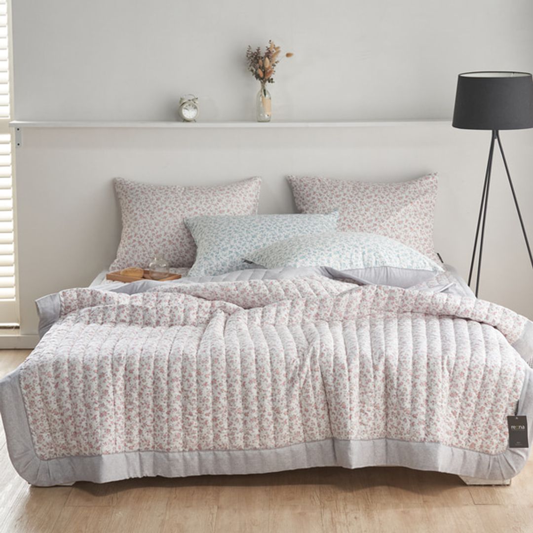 사계절 이불 패드 🛏️ 침실 인테리어 침구류 😪 사계절 가을 여름 봄 겨울 침대 매트 커버 배게 침구