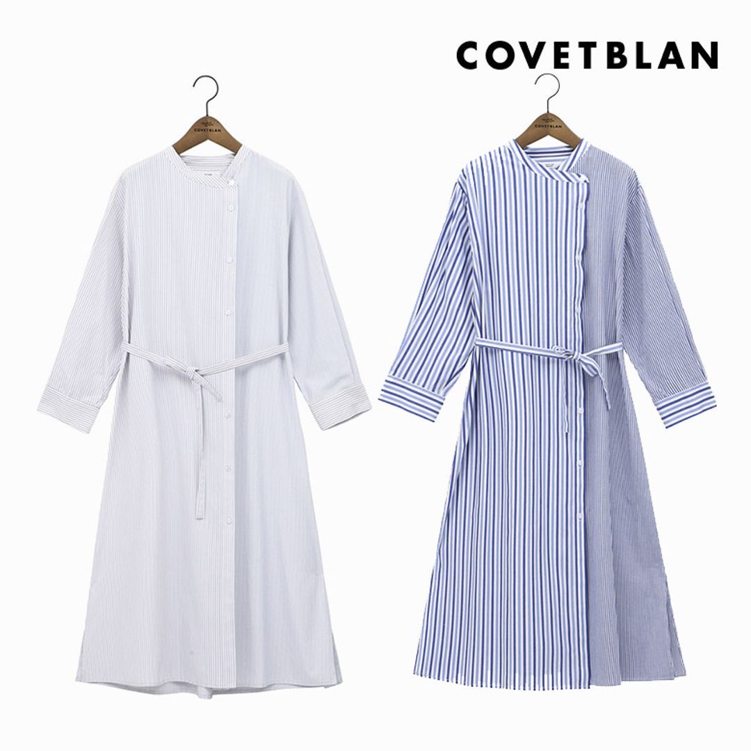 포스티 Covetblan 여성 배색 원피스v192mop108w