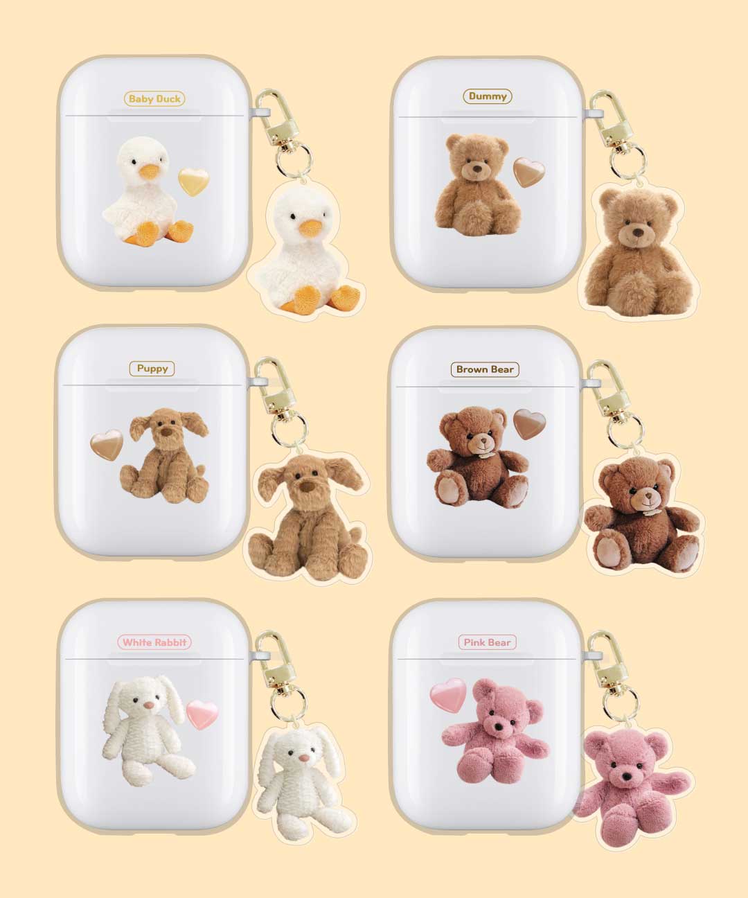 나인틴프라이데이 3가지 타입💕 에어팟 버즈 이어폰 케이스 에어팟2 에어팟3 1세대 2세대 3세대 프로 프로2 갤럭시버즈 라이브 버즈2 생일 선물 우정 커플 우정템 커플템