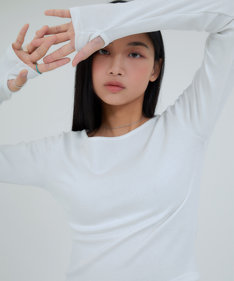 어커버 크롭핏 워머 긴팔 티셔츠 9color