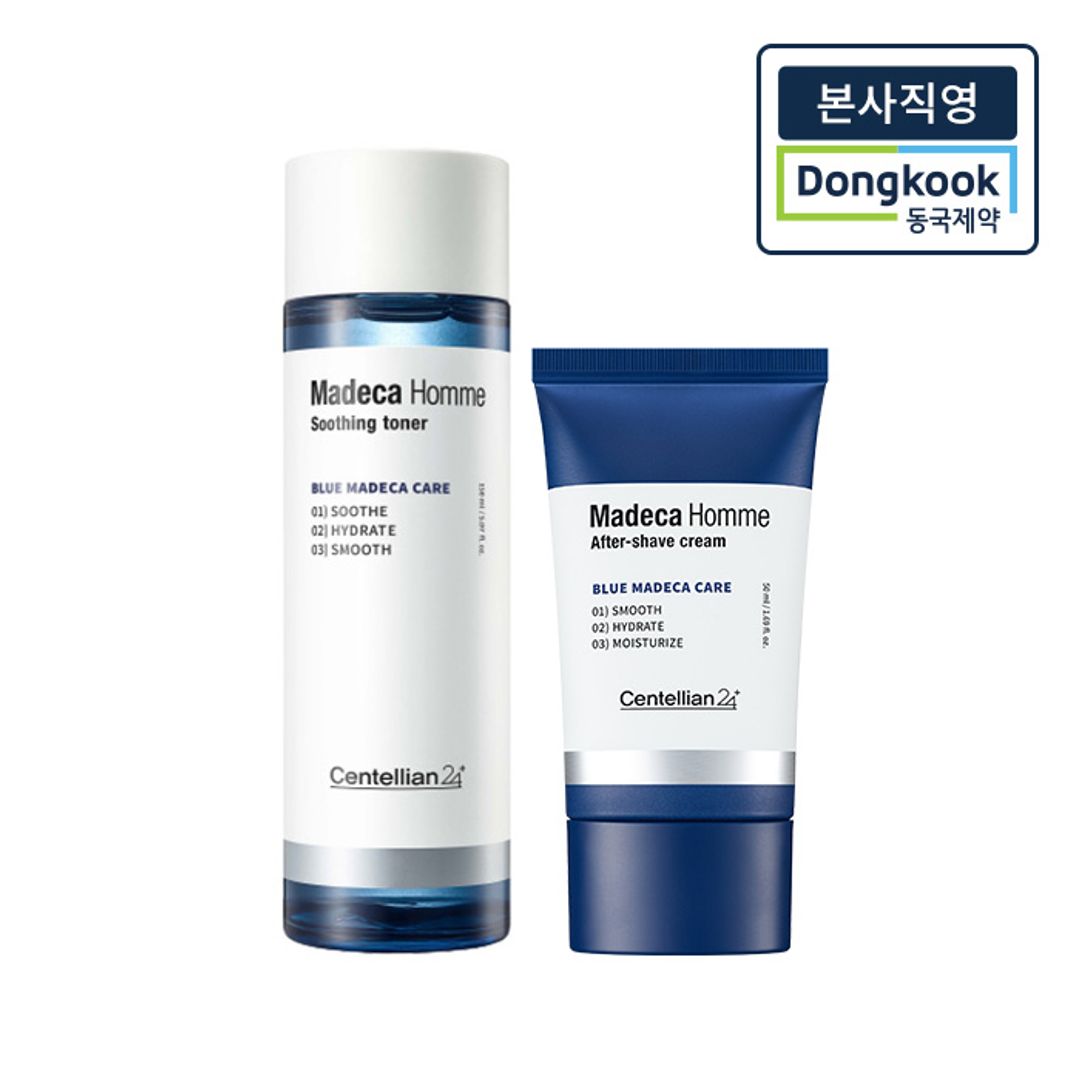 포스티 센텔리안24 옴므 진정2종세트 토너 150ml애프터쉐이브 젤크림 50ml