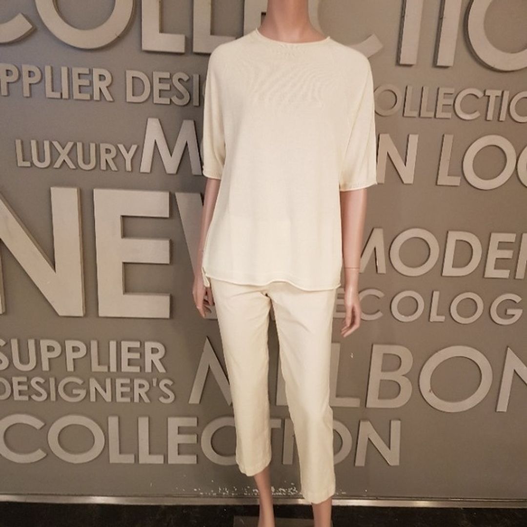 포스티 Bcbg Nc13 T 플레인 홀가먼트 반팔 니트티 풀오버 베이직 라운드 반팔 여름 니트 티 B2b4k475