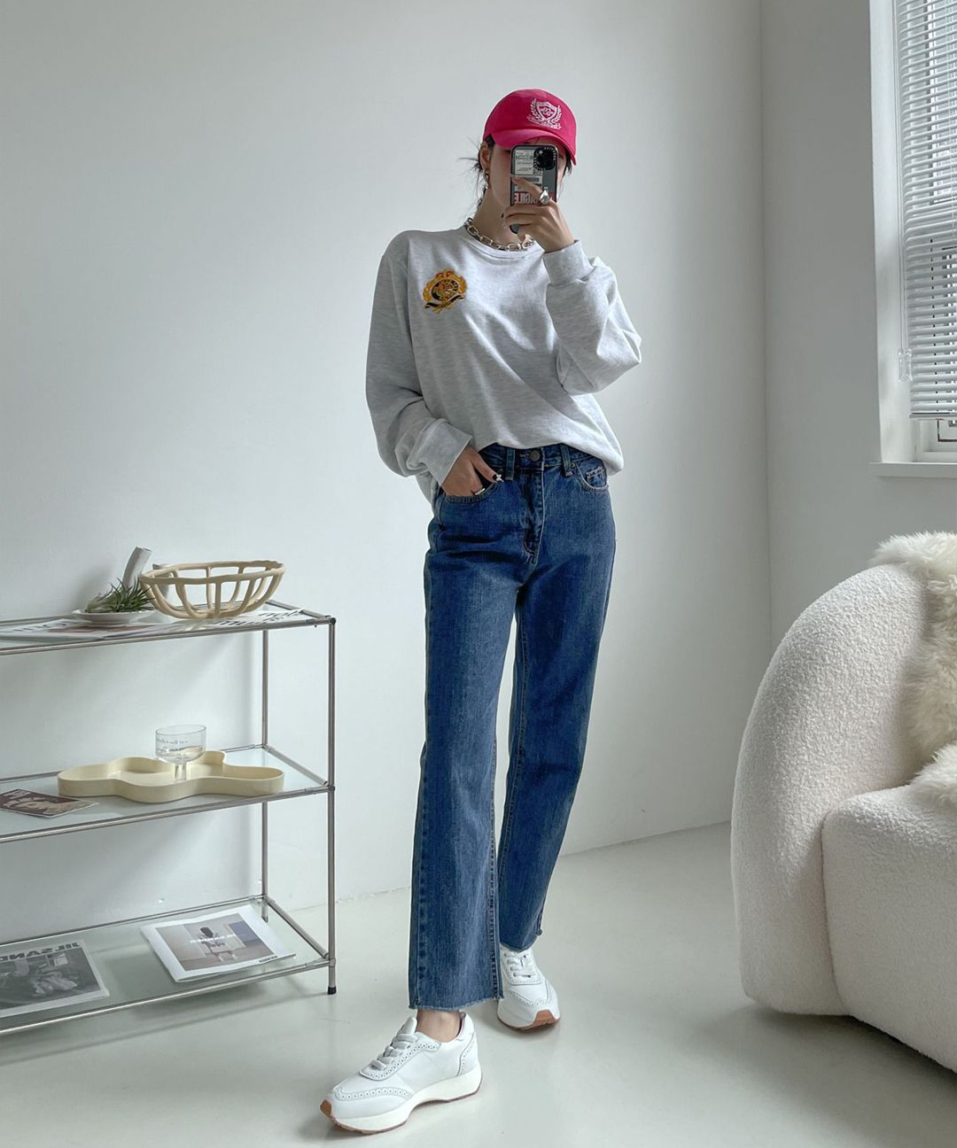 파격할인 무료배송 청통바지 일자통바지 일자청바지 데님청바지 여자청바지 여성청바지 청바지 데님 청바지 진청 일자바지