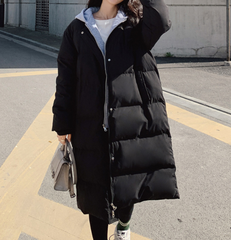 4컬러 데일리후드롱패딩 롱패딩 데일리패딩 겨울점퍼 여성패딩 데일리 겨울 아우터 후드부착 패딩점퍼 여성롱패딩 여자롱패딩 후드패딩 후드패딩점퍼 롱후드점퍼 기본패딩점퍼 학생패딩