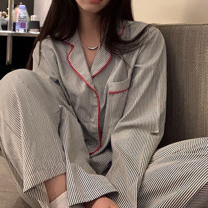 라리리 1만장돌파🔥당일출고🔥 빅세일 라메이드 커플파자마 데일리 체크 긴팔 귀염뽀짝 모던 스트라이프 상하세트 파자마 홈웨어