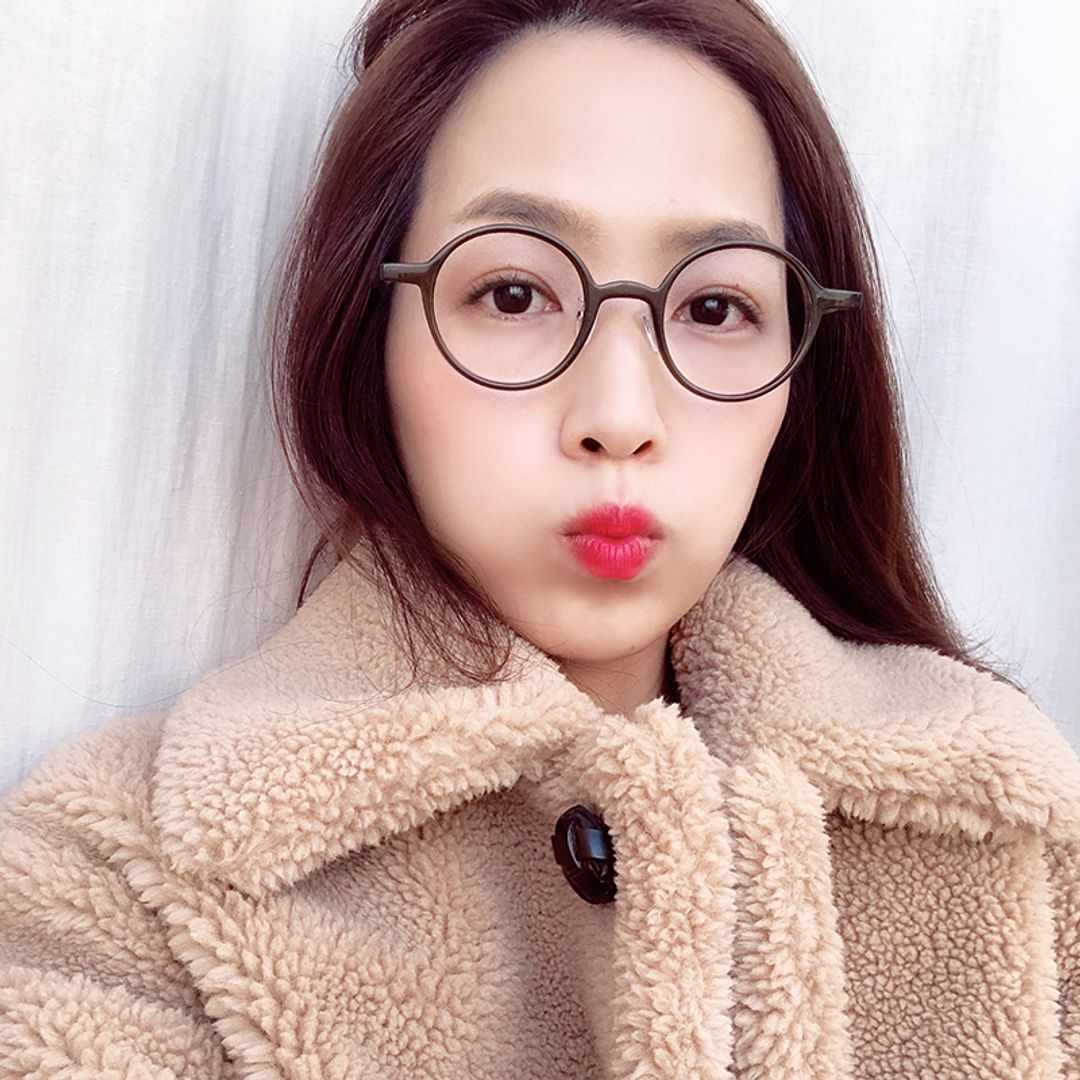 블루라이트차단 김구st 원형 뿔테 남자 여자 안경 안경테