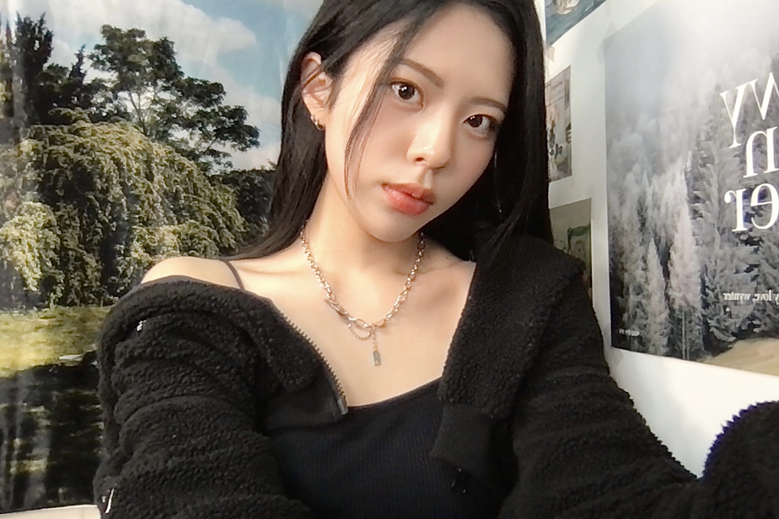 시크힙 볼드 Halo 써지컬 하트 자물쇠 열쇠 드롭 두줄 목걸이