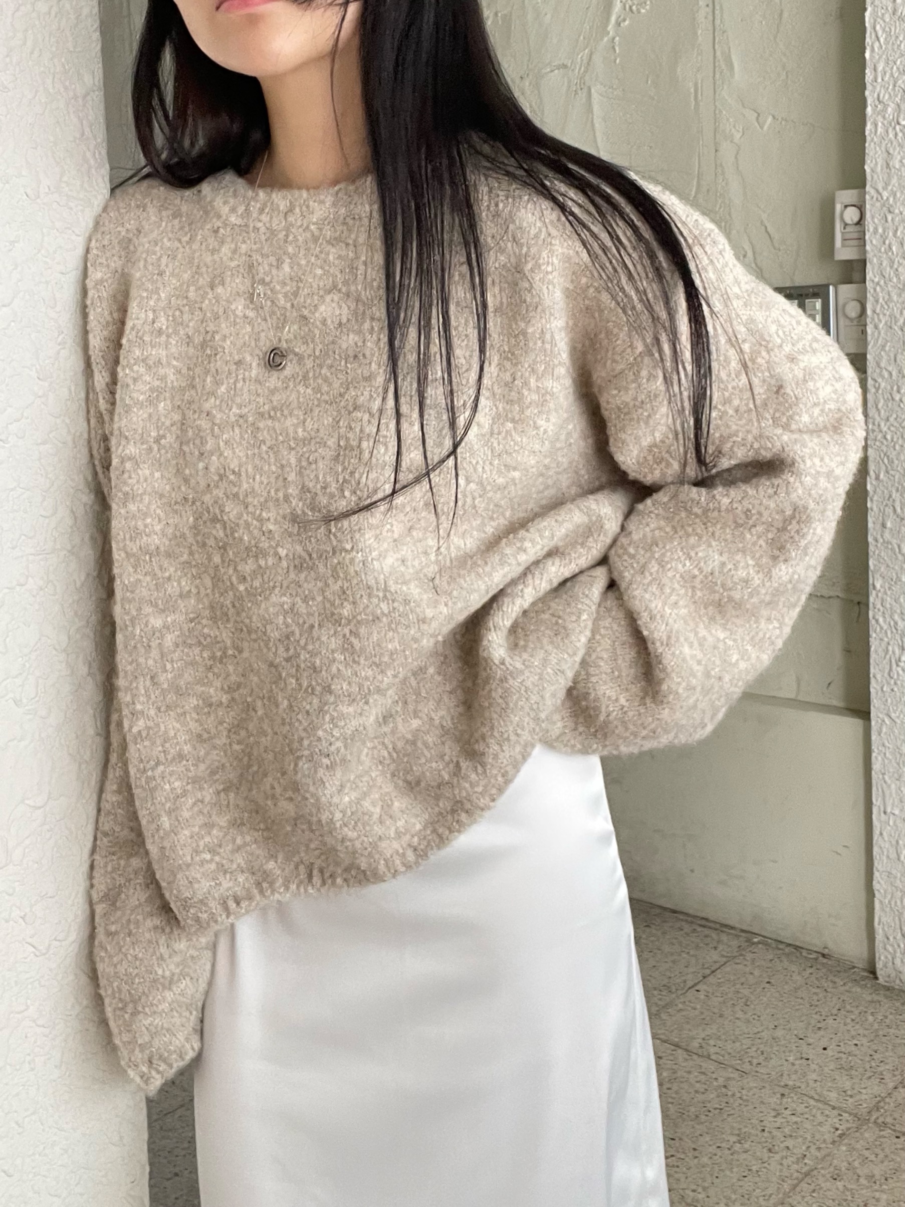 피핀샵 ppinshop 웨이브 스커트 (2col)