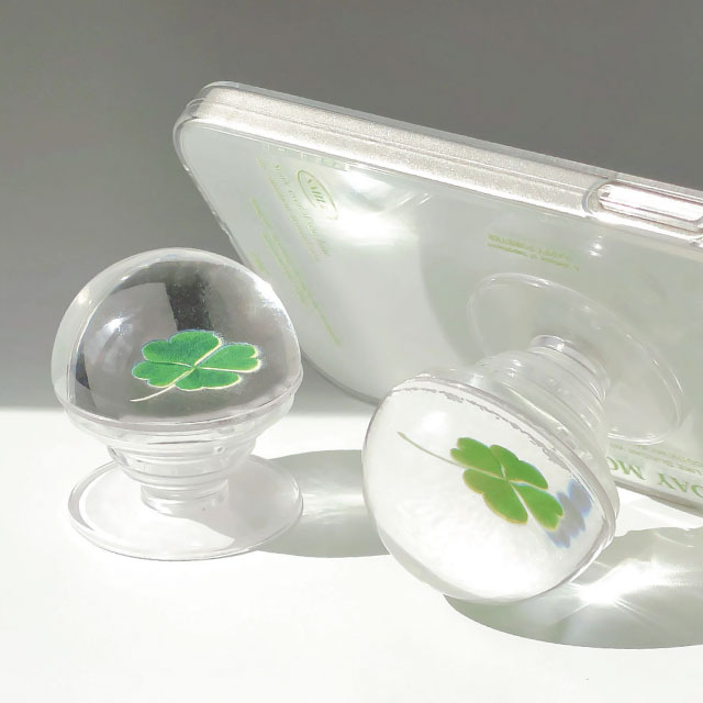 나인틴프라이데이 🔥21 네잎클로버 투명 그립톡 스마트톡 케이스 폰케이스 갤럭시 아이폰 미니 프로 맥스 울트라 플러스 카드케이스 친구 생일 선물 우정 우정템 커플 커플템 거치대