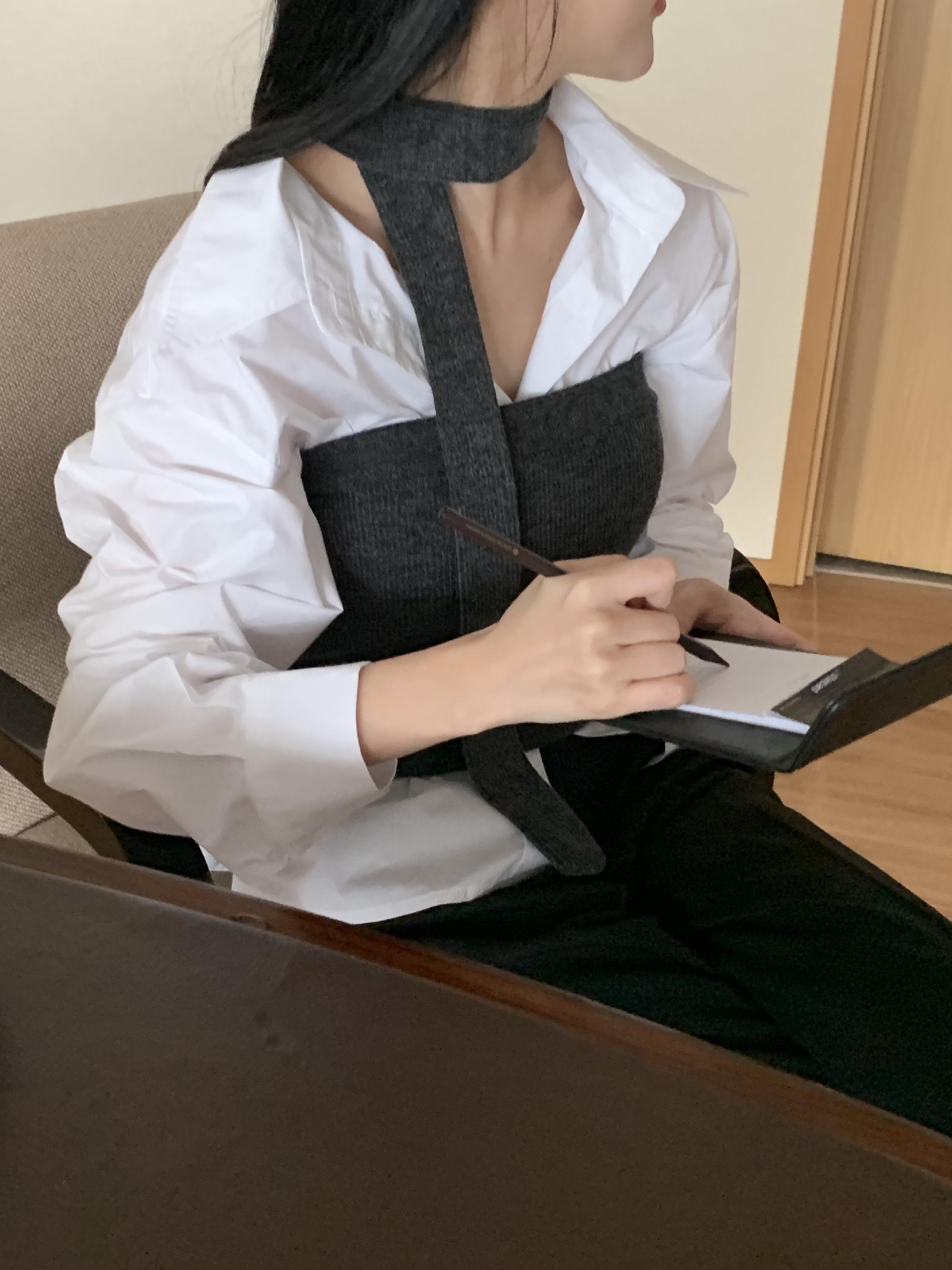 우르 [당일출고] 니트 타이 머플러 (4col) / 세트X