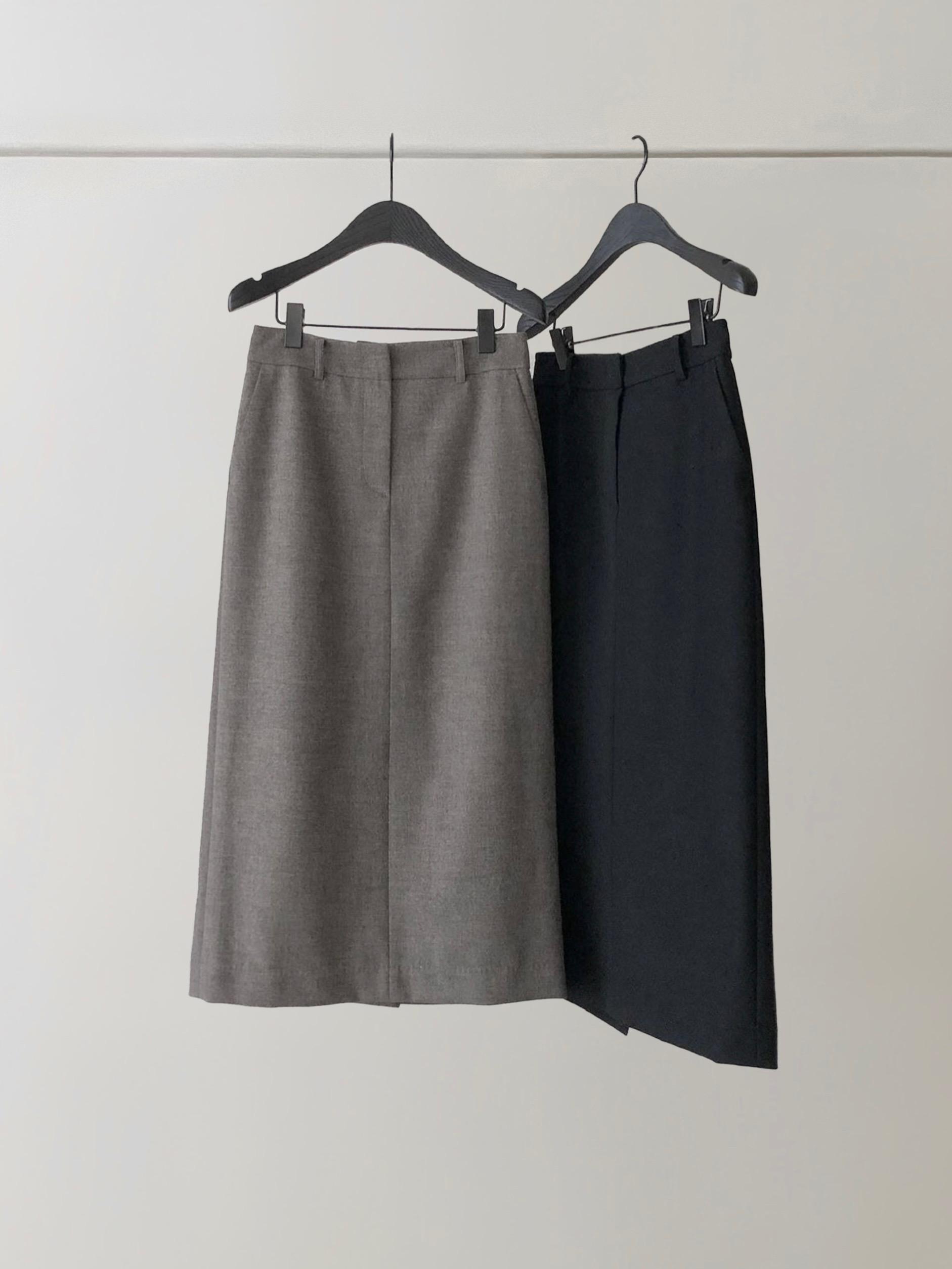 나우어데이즈 (재진행) OUNCE 온스 팬시 윈터 스커트 H라인 일자 롱 sk (2col)